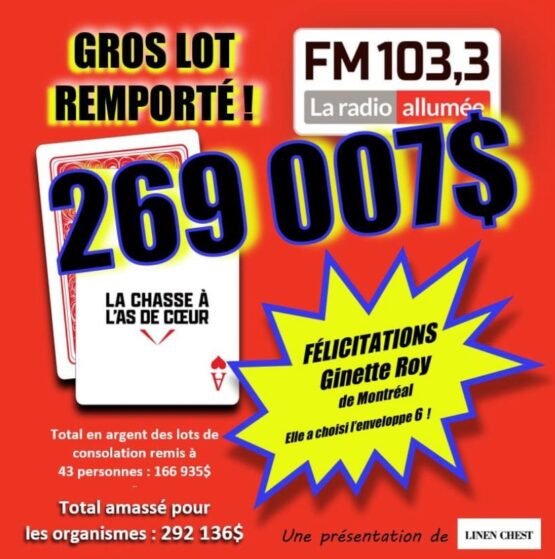 La Chasse à l’AS de cœur du FM103,3 - FM 103,3