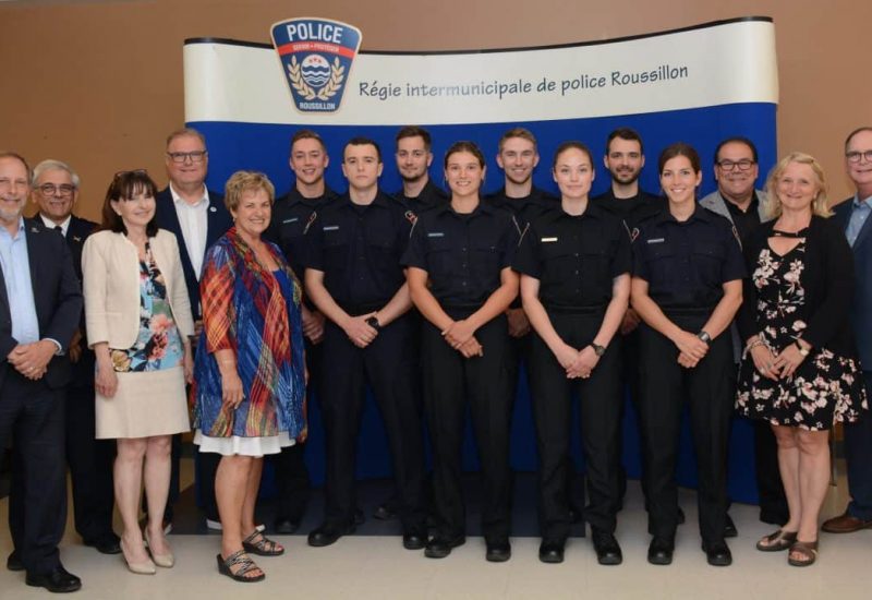 La Régie de police Roussillon accueille de nouvelles recrues - FM 103,3 ...