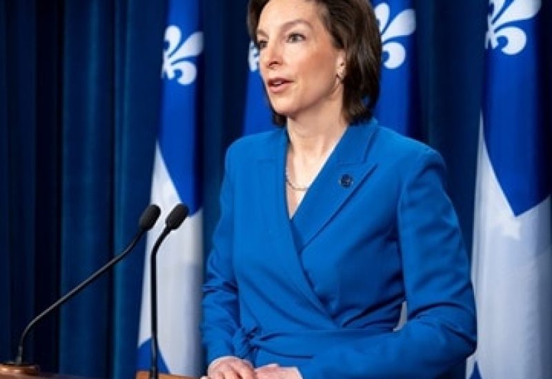 La députée libérale Michelle Setlakwe rencontre des élus de la Rive-Sud