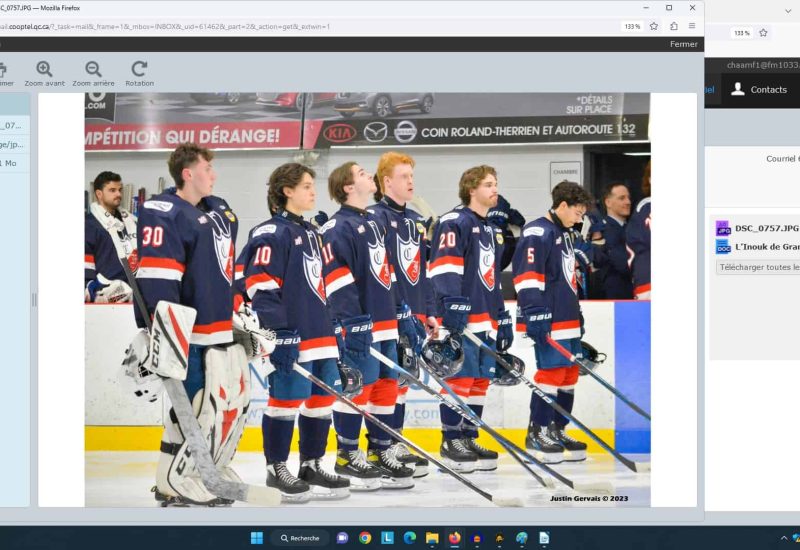 L’Inouk de Granby met fin à la séquence victorieuse du CF