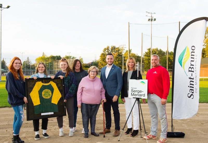 Un terrain renommé en l’honneur d’un citoyen de Saint-Bruno