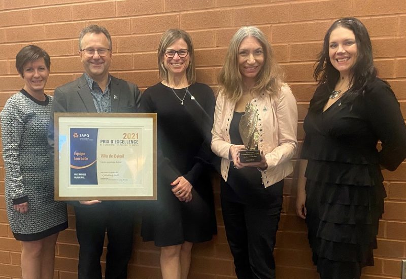 Beloeil récompensée pour son projet de Centre aquatique municipal