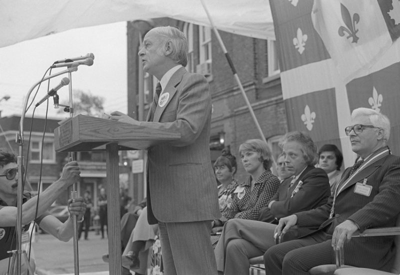 Longueuil honore René Lévesque pour son 100e anniversaire de naissance