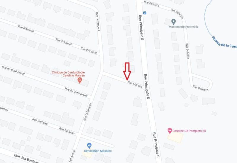 Affaissement de la rue Marsan : les élus de Delson en attente de solutions