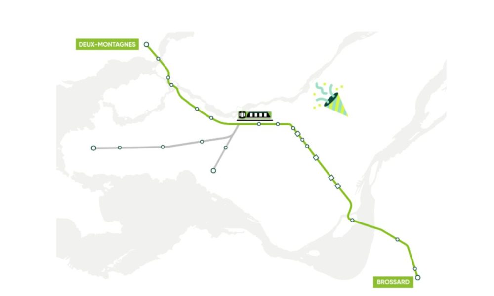 Accès libre au REM ce week-end pour l’antenne Deux-Montagne