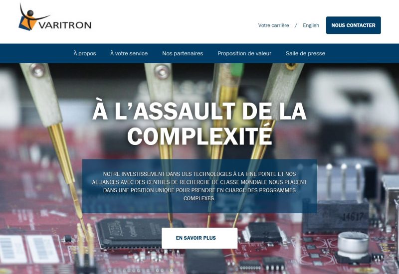 Varitron passe aux mains d’une entreprise américaine - FM 103,3